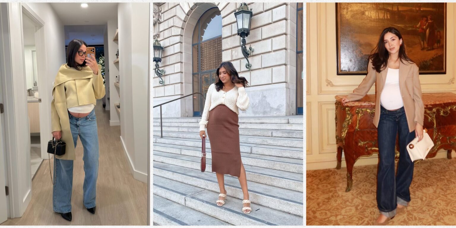24 Chic Maternity Outfit Ideas: Comfort Meets Style Beyond Leggings ...
